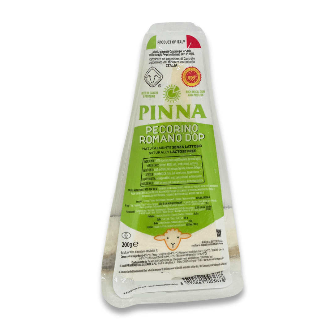 Pinna Pecorino Romano Gig 200 Gr - Milov Foods